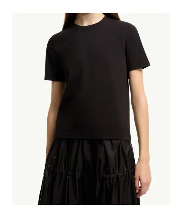 Moncler Logo Patch Crewneck T-shirt