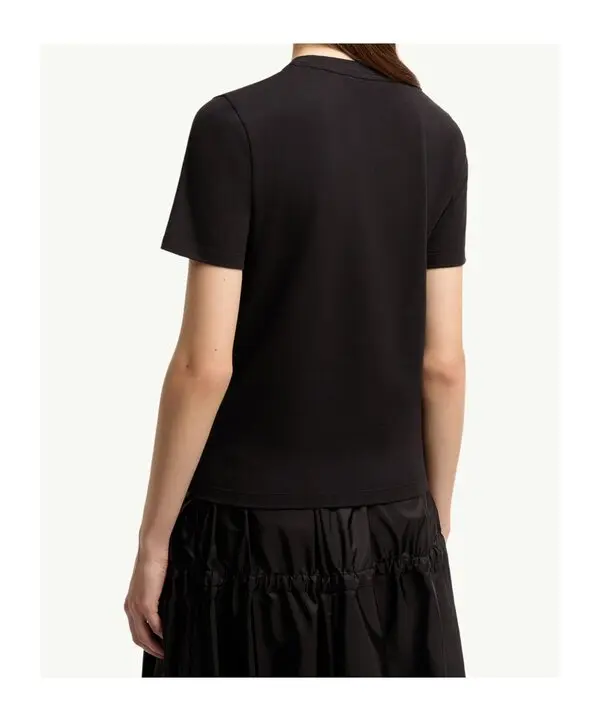 Moncler Logo Patch Crewneck T-shirt