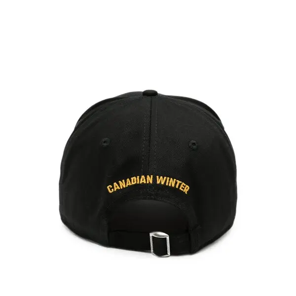Dsquared2 Distressed Embroidered Baseball Cap