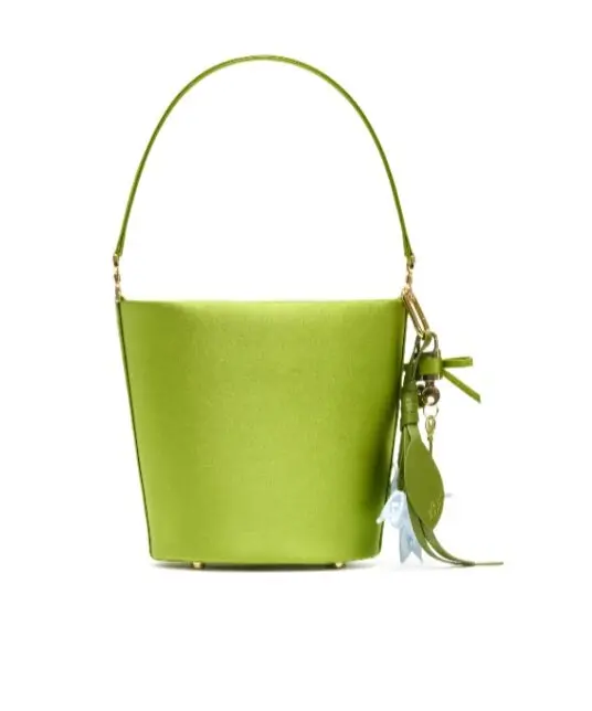 SELF-PORTRAIT Satin Bucket Bag