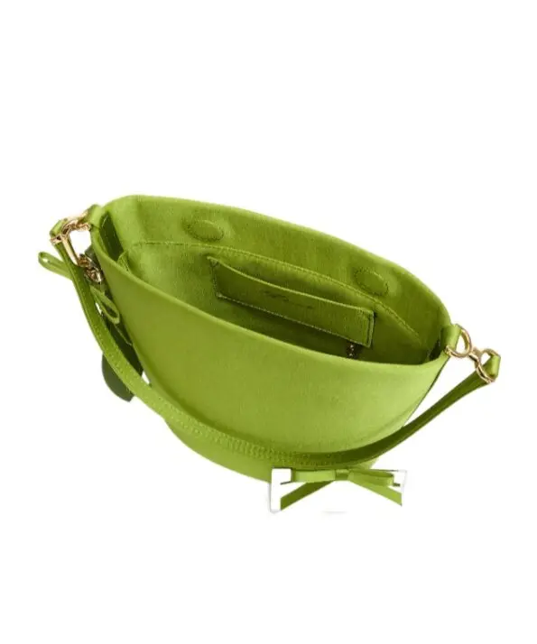 SELF-PORTRAIT Satin Bucket Bag