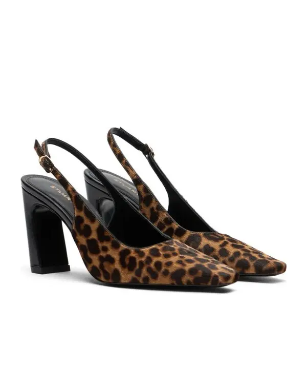 STUART WEITZMAN Stassi Slingback 85 - Leopard