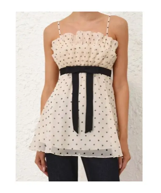 Zimmermann Pleated Frill Cami