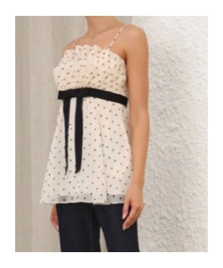 Zimmermann Pleated Frill Cami