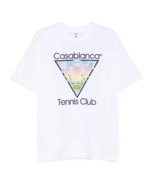 Casablanca Logo Short-sleeve T-shirt