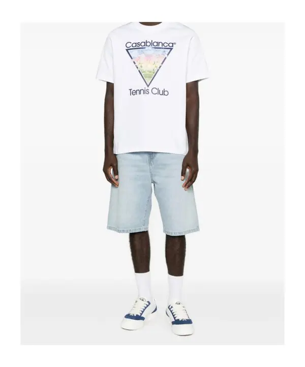 Casablanca Logo Short-sleeve T-shirt