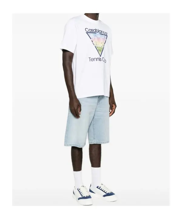 Casablanca Logo Short-sleeve T-shirt