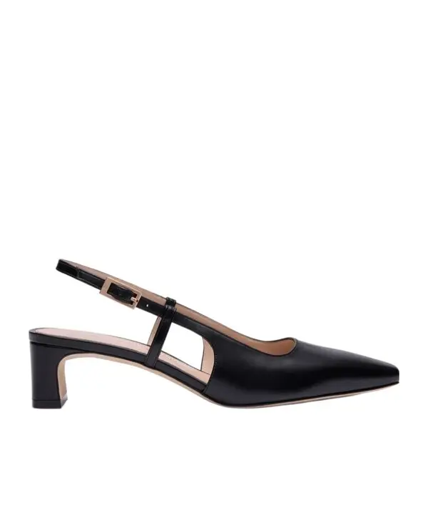 STUART WEITZMAN Baby Babette Slingback Pumps - Black