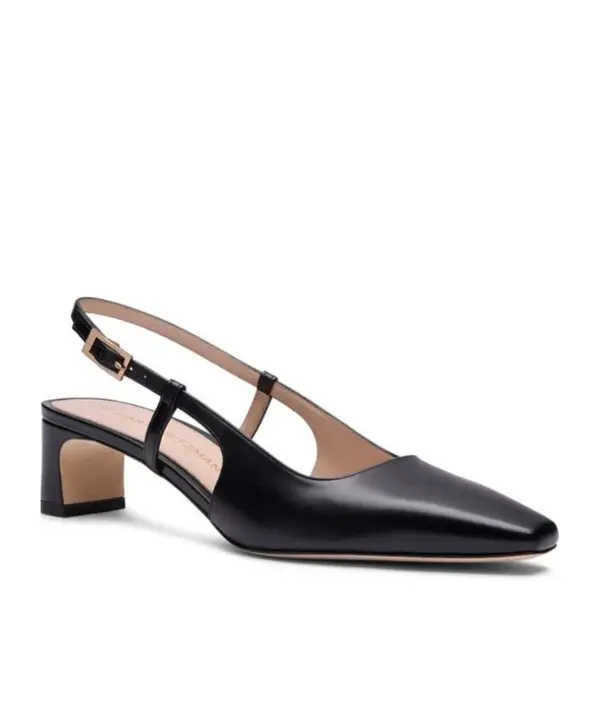 STUART WEITZMAN Baby Babette Slingback Pumps - Black