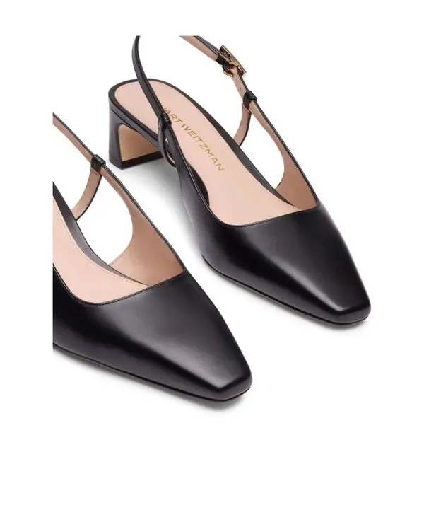STUART WEITZMAN Baby Babette Slingback Pumps - Black