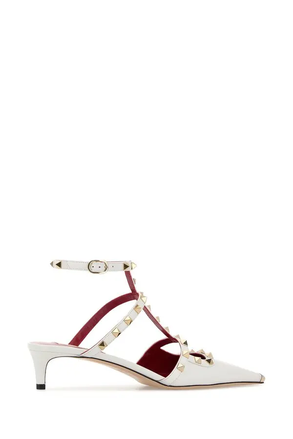 Valentino Garavani Rockstud Ankle-strap Heeled Sandals