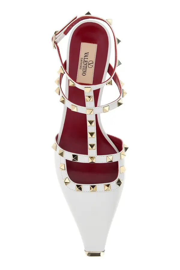 Valentino Garavani Rockstud Ankle-strap Heeled Sandals