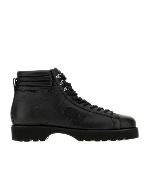 Valentino Garavani Vlogo Signature Lace-up Boots
