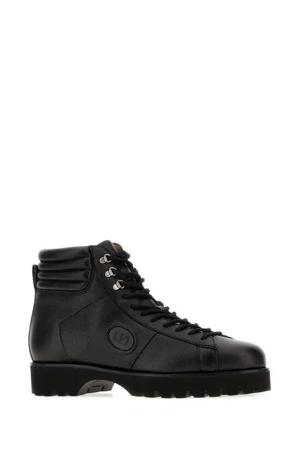 Valentino Garavani Vlogo Signature Lace-up Boots
