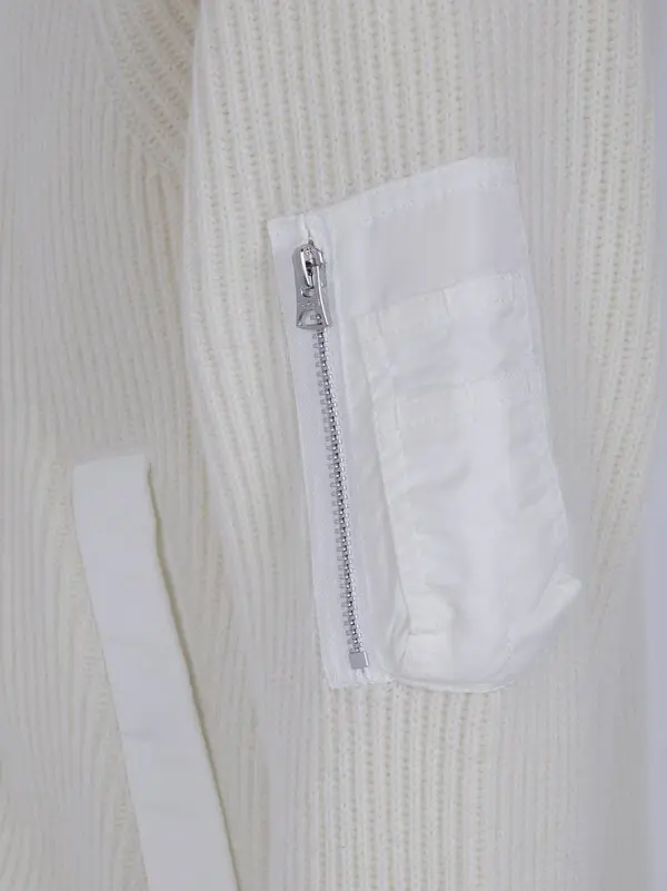 Sacai Zip-up Cardigan