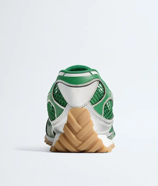 Bottega Veneta Orbit Low-top Sneakers - Tree Bark Green/adidas Green