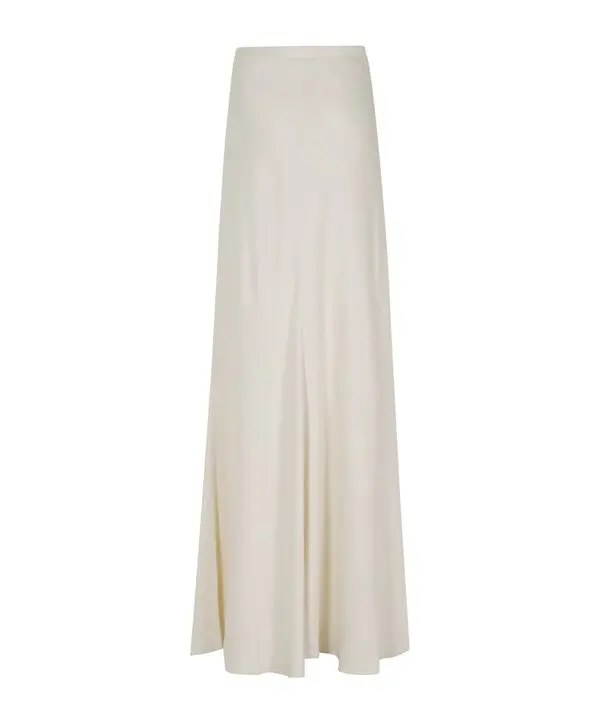 Alberta Ferretti Draped Skirt - Ivory