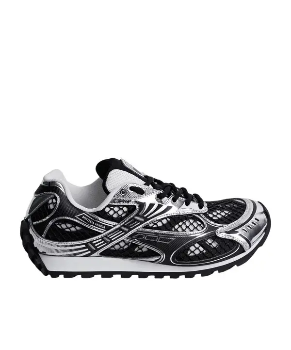 Bottega Veneta Orbit Sneaker - Black/silver