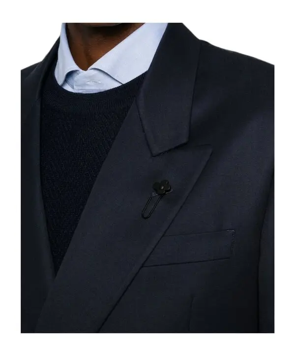 LARDINI Double-breasted Peak-lapel Jacket