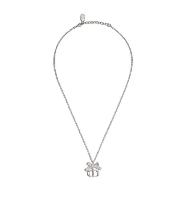 Dior Cd Parure Necklace With Crystal Embellishments