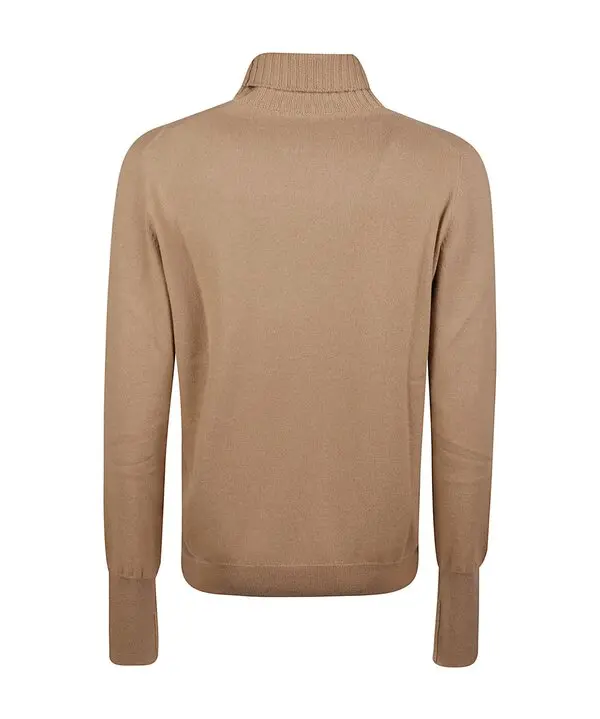 BALLANTYNE T Neck Sweater - Nude