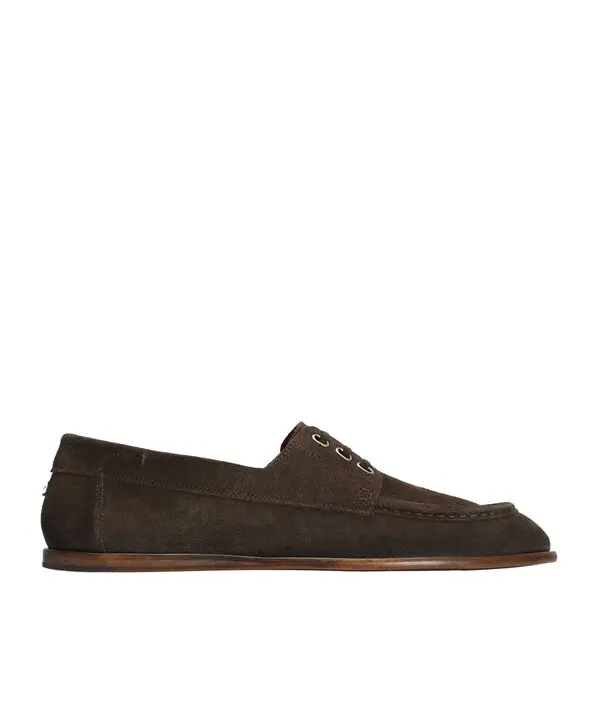 Dolce & Gabbana Dolce Gabbana Round Toe Lace-up Derby Shoes