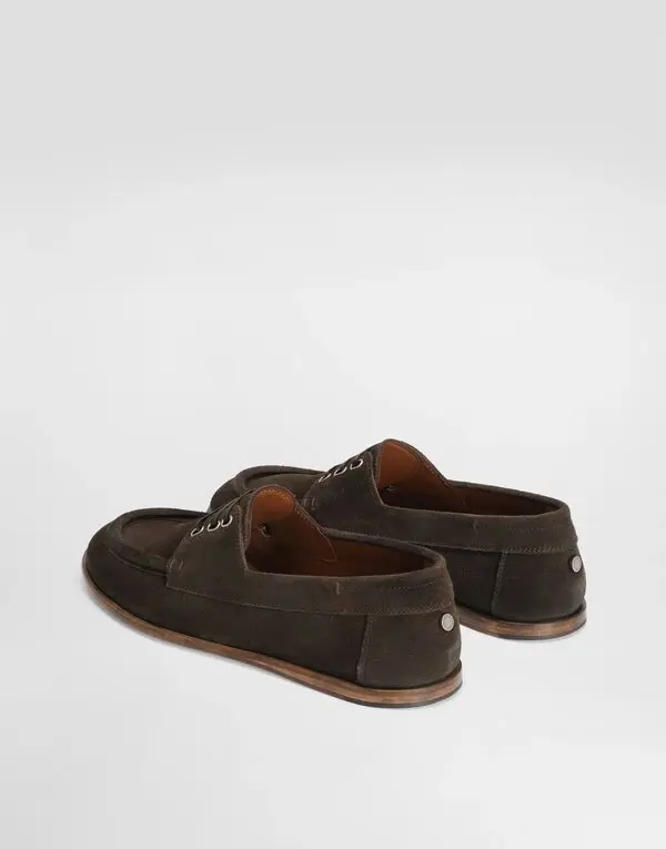 Dolce & Gabbana Dolce Gabbana Round Toe Lace-up Derby Shoes