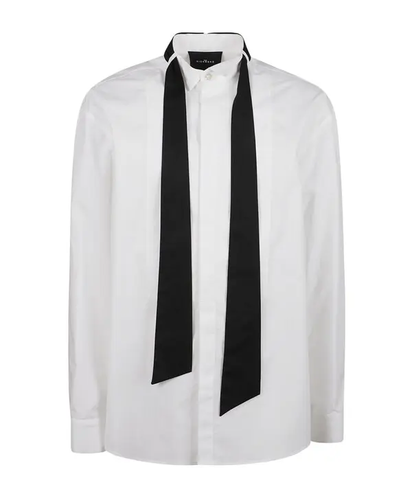 John Richmond Indreg Tie-detail Shirt