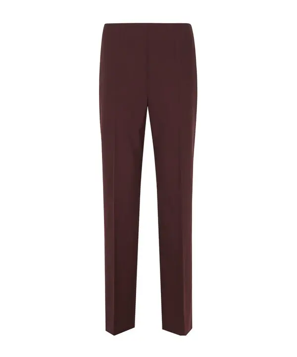 Alberta Ferretti Creased Casual Trousers