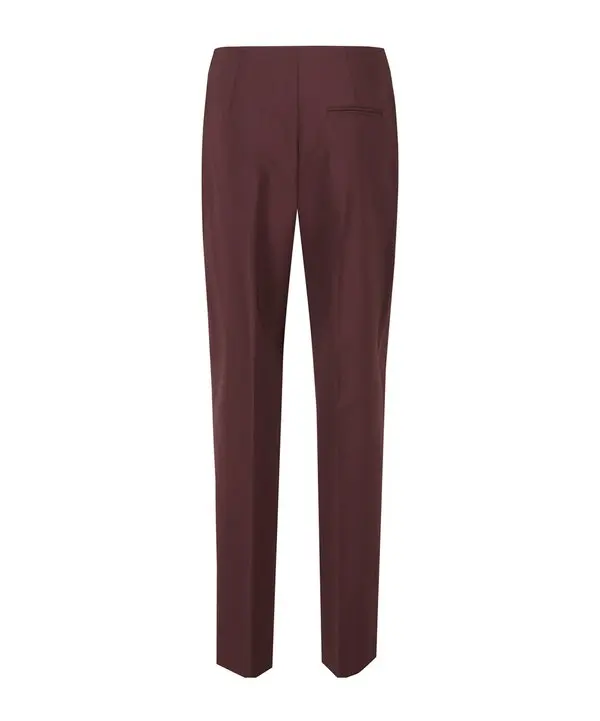 Alberta Ferretti Creased Casual Trousers