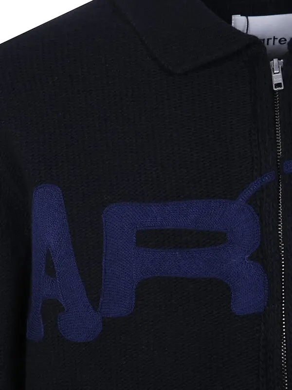 ARTE ANTWERP Stencil Zip Cardigan
