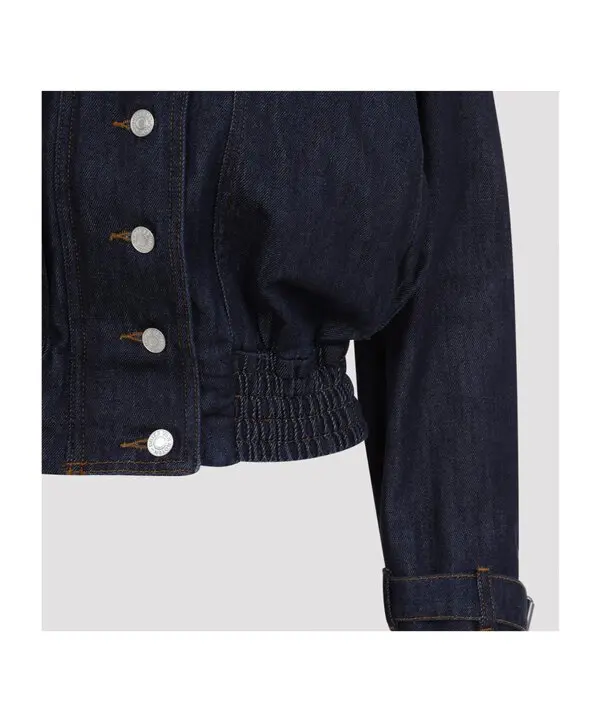 Dries Van Noten Long Sleeve Denim Jacket - Blue