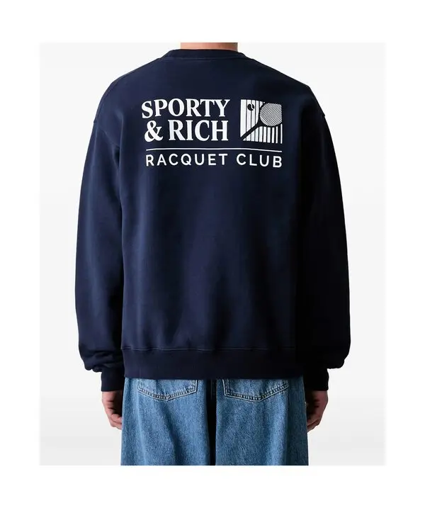SPORTY  RICH Long-sleeve Sweatshirt