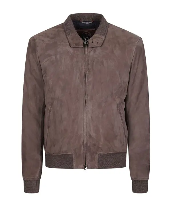 STEWART Nuvola Bomber Jacket - Brown