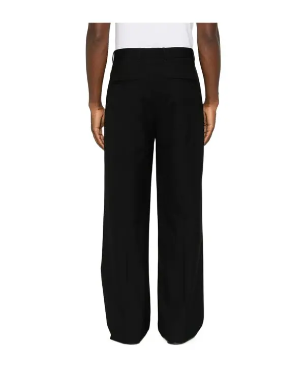 LARDINI Pleated Wide-leg Trousers