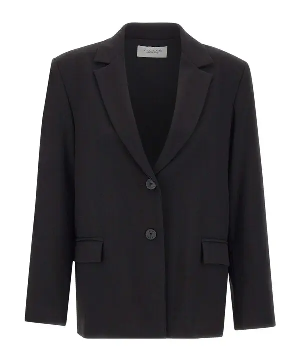 KAOS Single-breasted Blazer - Black