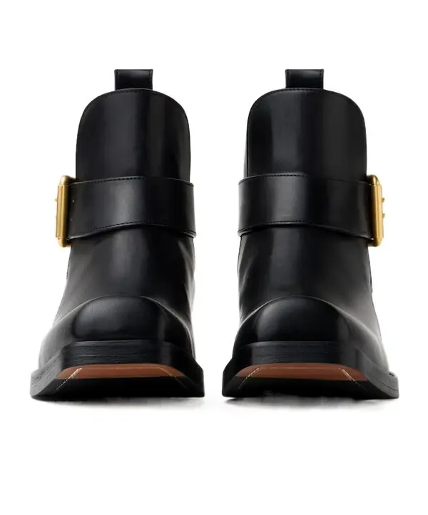 Versace Orlando Leather Boots