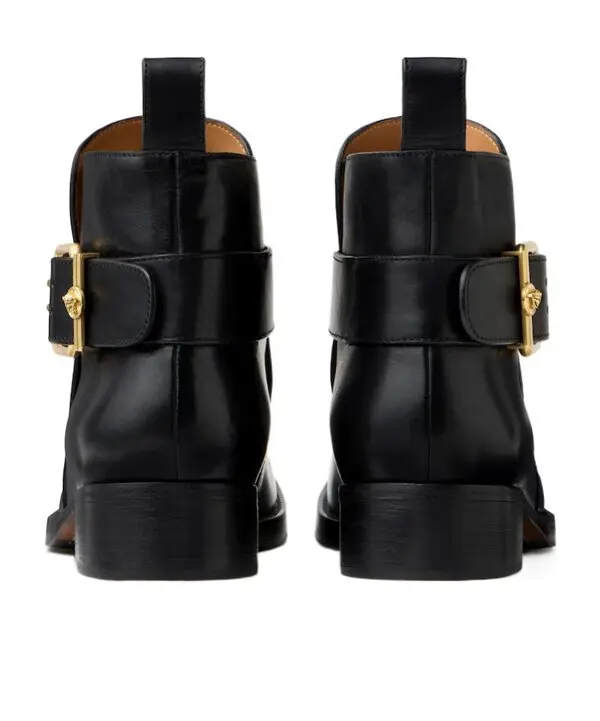 Versace Orlando Leather Boots