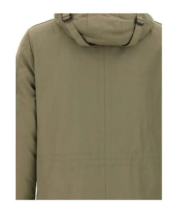Peuterey Long-sleeve Parka With Detachable Fur Collar