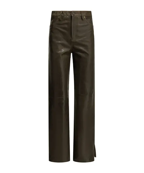 GOLDEN GOOSE High-waisted Straight Leg Casual Pants