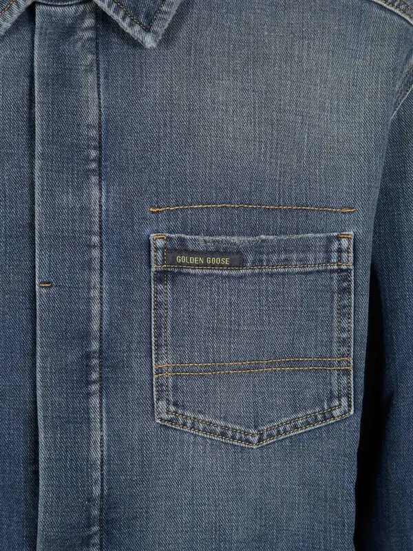 GOLDEN GOOSE Western Denim Shirt
