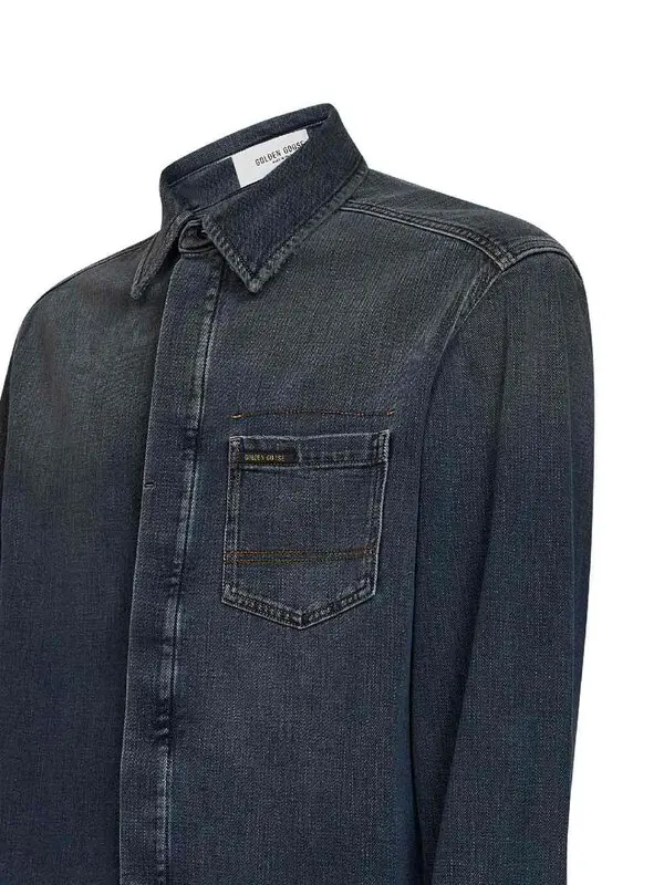 GOLDEN GOOSE Western Denim Shirt