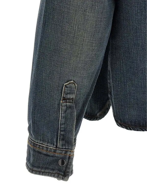 GOLDEN GOOSE Western Denim Shirt