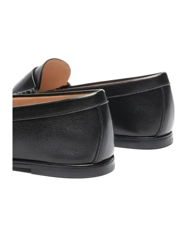 STUART WEITZMAN Spencer Loafer With Tonal Stitching - Black