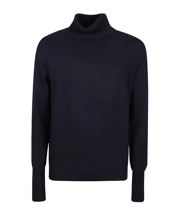 BALLANTYNE High Neck Sweater - Navy