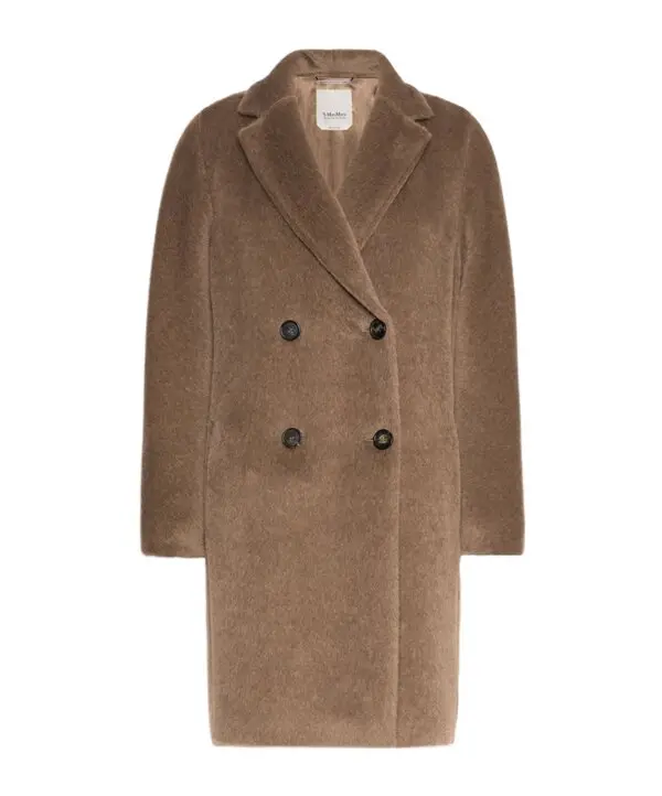 Max Mara Long-sleeved Double-breasted Coat