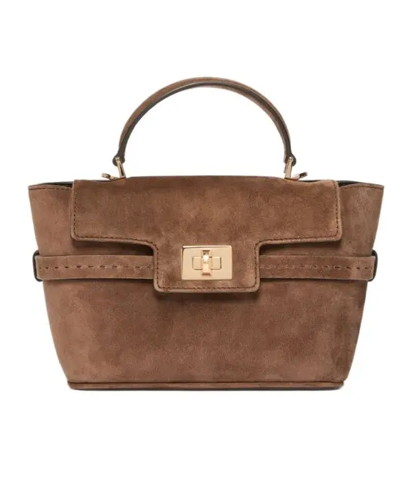 Max Mara Flap Shoulder Bag - Brown