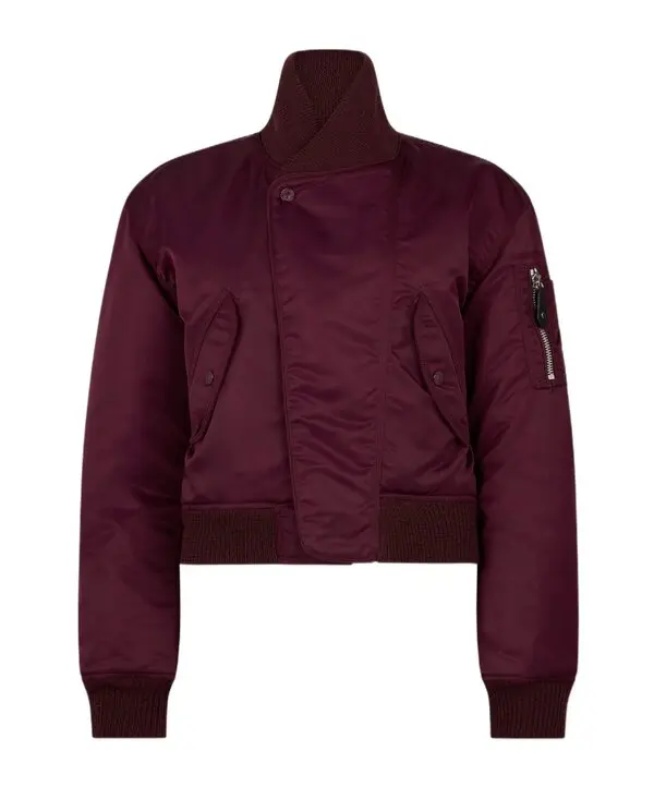 Dsquared2 Aviator Wash 80's Kiodo Bomber - Bordeaux
