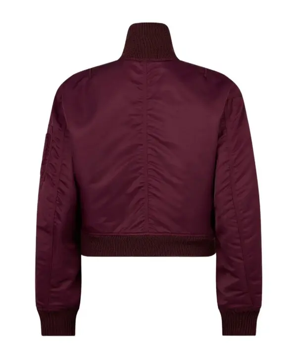 Dsquared2 Aviator Wash 80's Kiodo Bomber - Bordeaux
