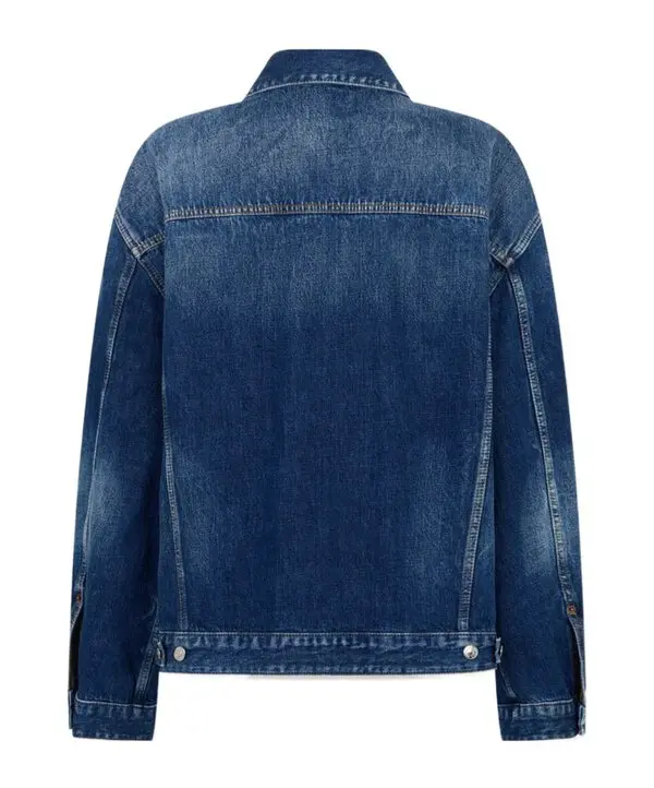 Dsquared2 Distressed Denim Oversized Jacket